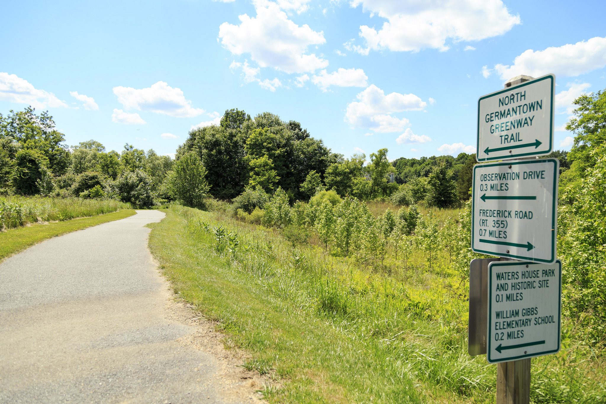 North Germantown Greenway Stream Valley Park - Montgomery Parks