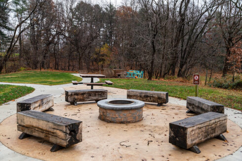 Maydale Nature Classroom - Campfire Ring - Montgomery Parks