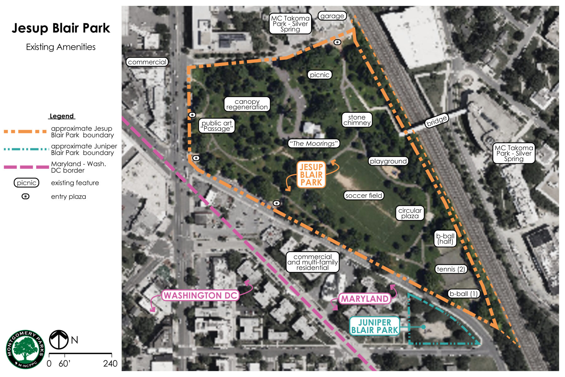 Jesup Blair Park - Facility Plan - Montgomery Parks