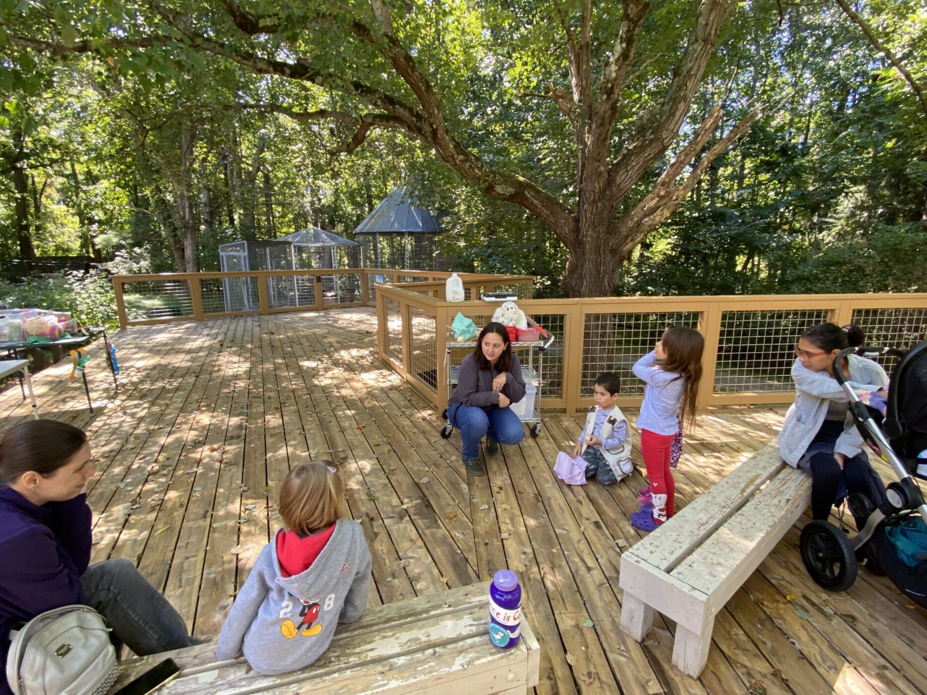 Meadowside Nature Center - Raptor Deck - Montgomery Parks
