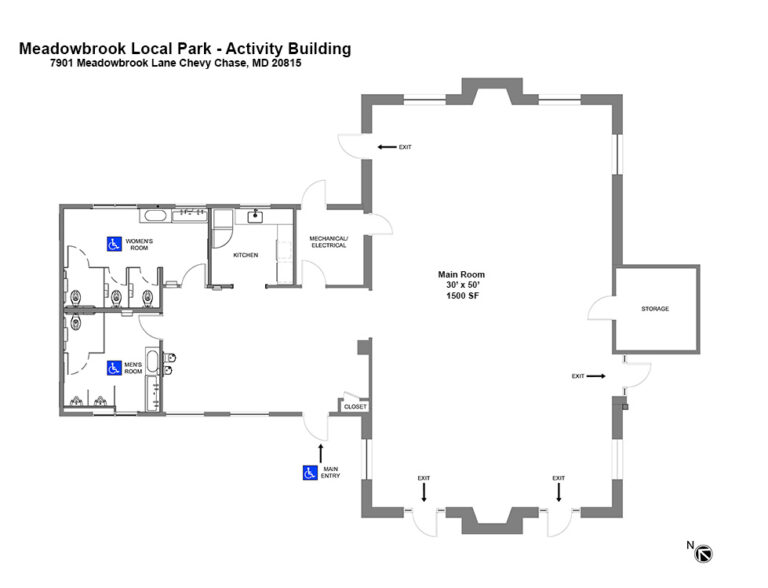 Meadowbrook Local Park - Activity Building - Montgomery Parks